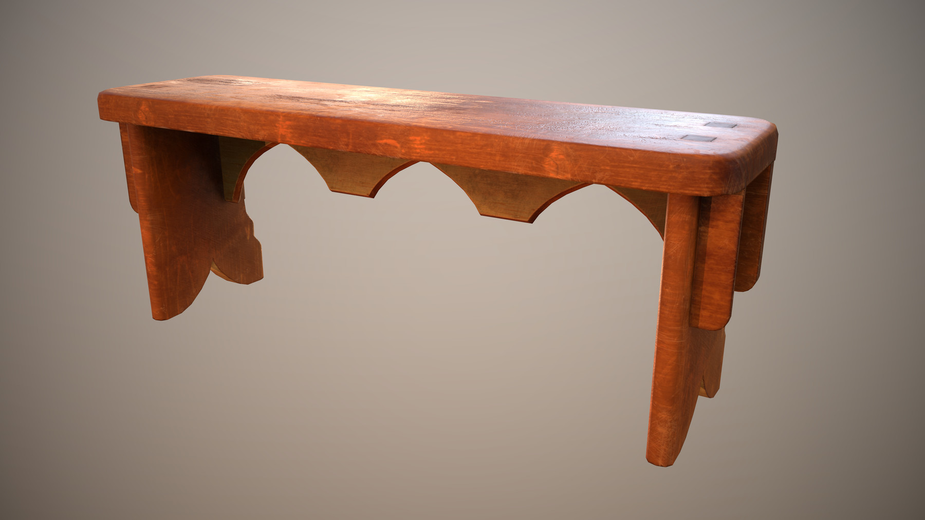 ArtStation - Medieval Bench | Resources