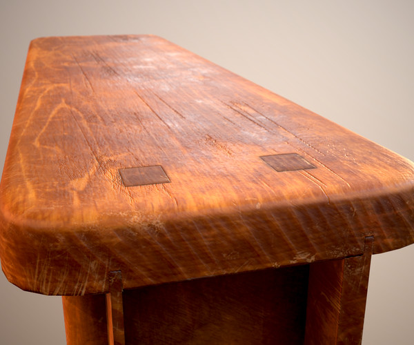 ArtStation - Medieval Bench | Resources