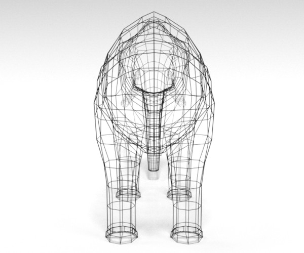 ArtStation - Low Poly Cartoon Mammoth | Resources