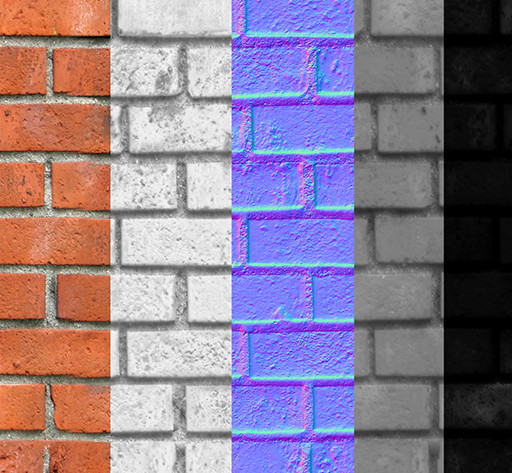 ArtStation - Brick Material - With 2K Textures | Game Assets