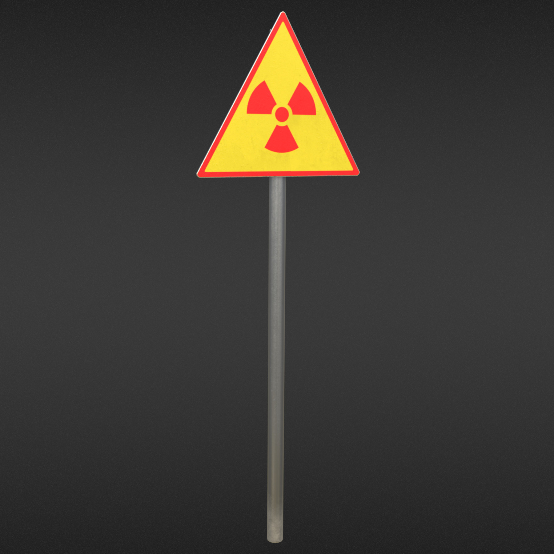 ArtStation - Radioactivity Sign | Game Assets