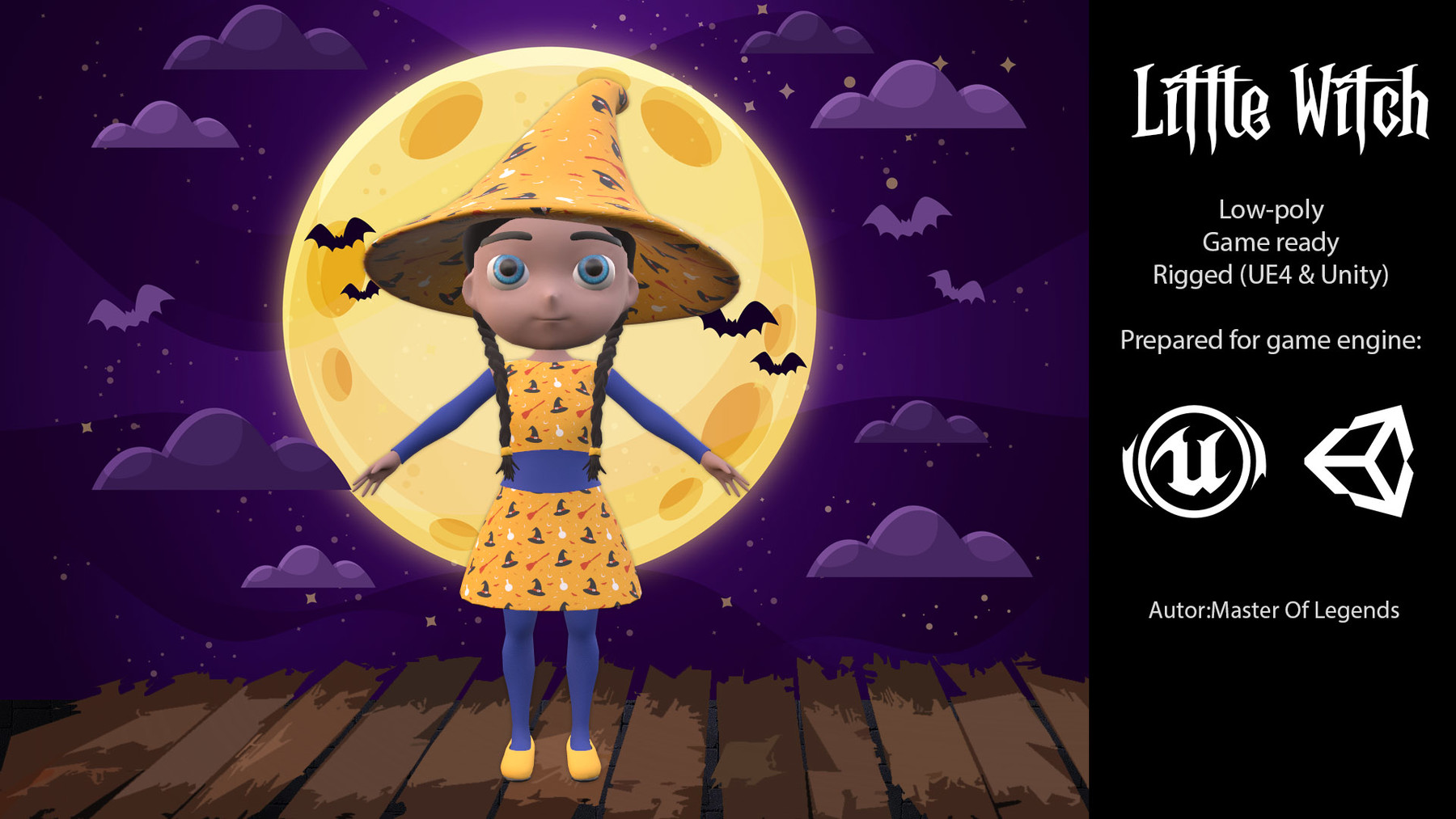 ArtStation - Little witch | Resources