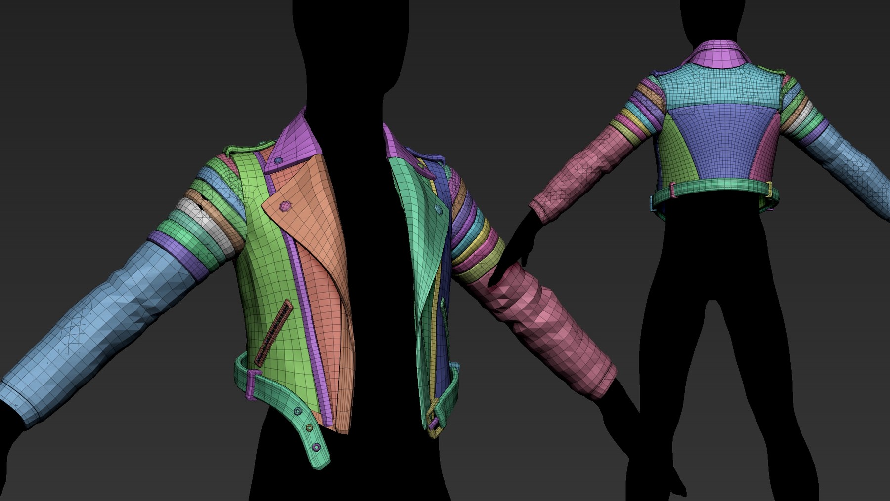 ArtStation - stylized Jaket | Resources