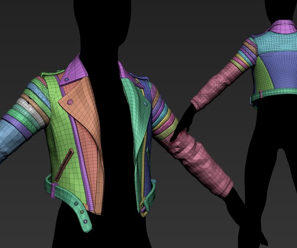 ArtStation - stylized Jaket | Resources