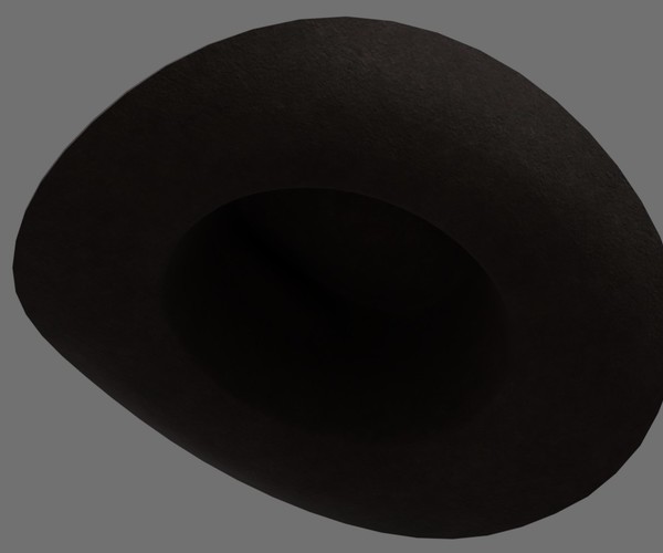 ArtStation - Cowboy Hat 1A | Game Assets