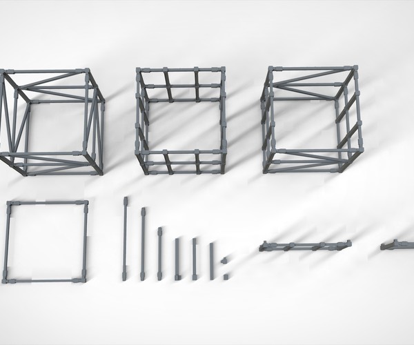 ArtStation - Metal truss 1 | Resources