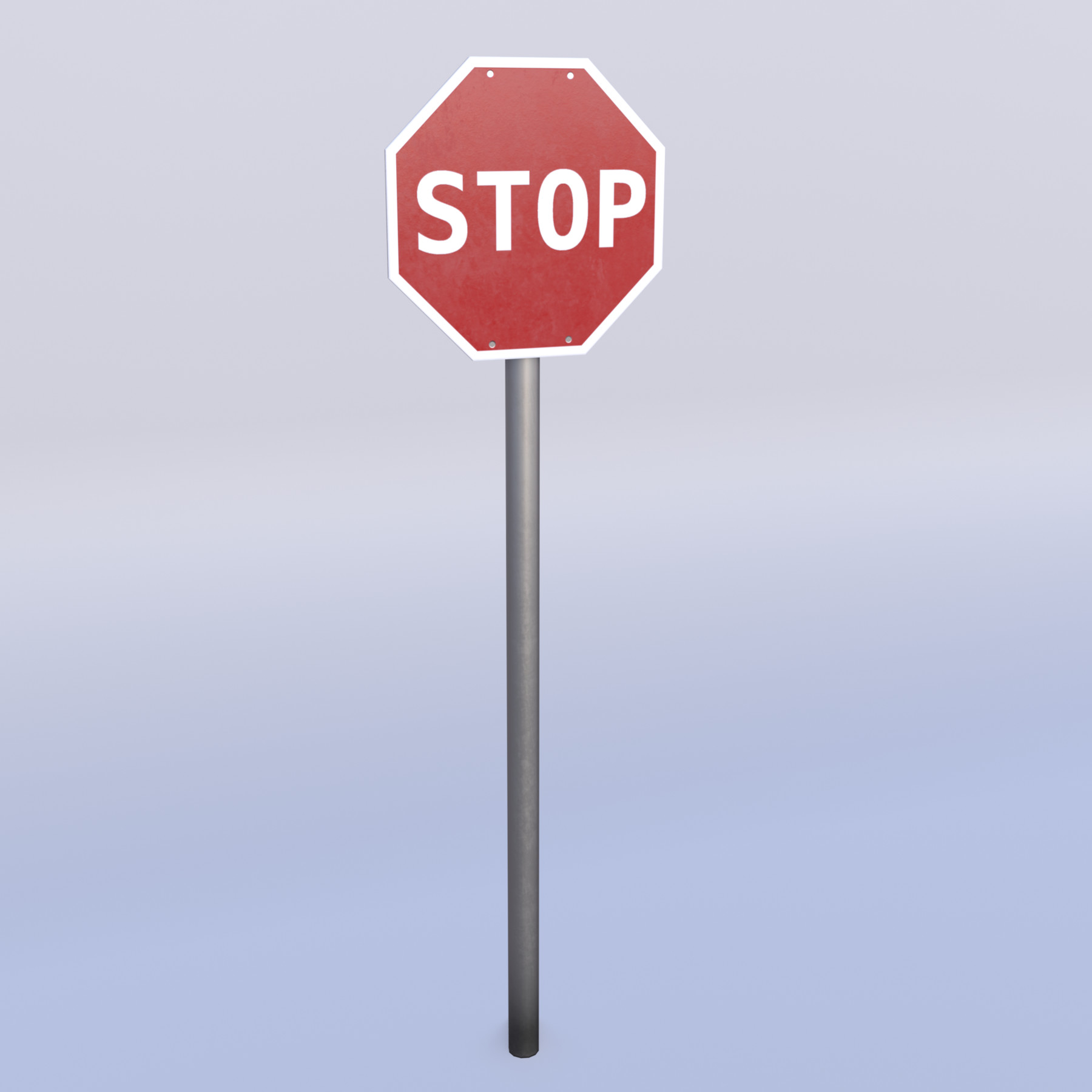 ArtStation - Stop Sign | Game Assets