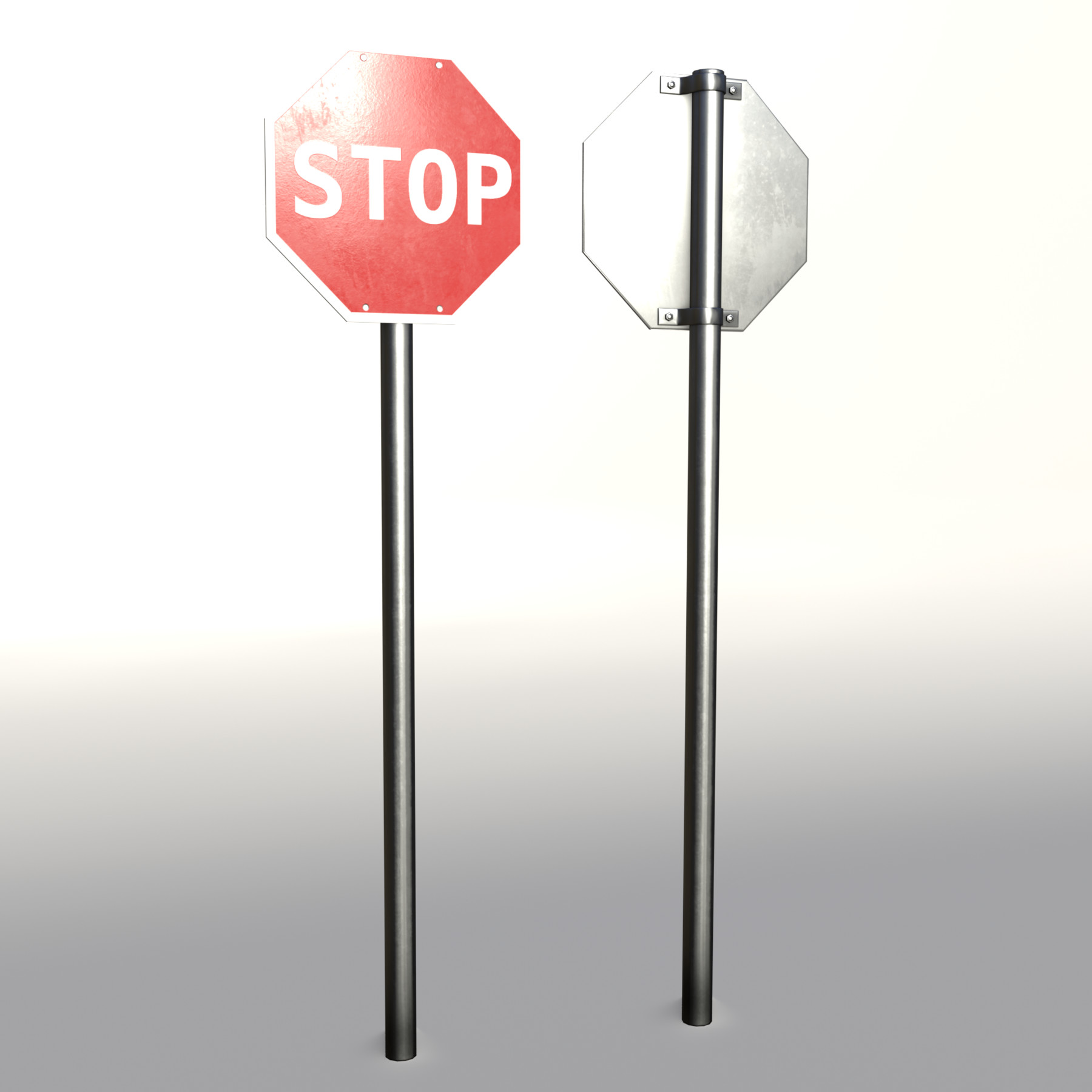 ArtStation - Stop Sign | Game Assets