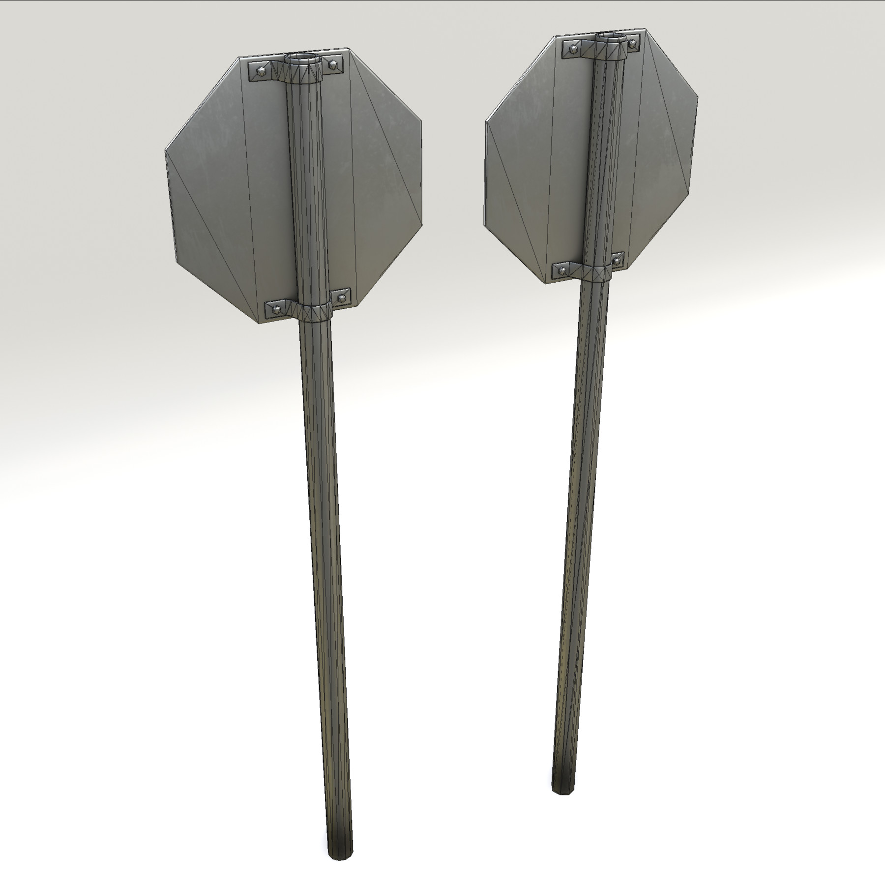 ArtStation - Stop Sign | Game Assets