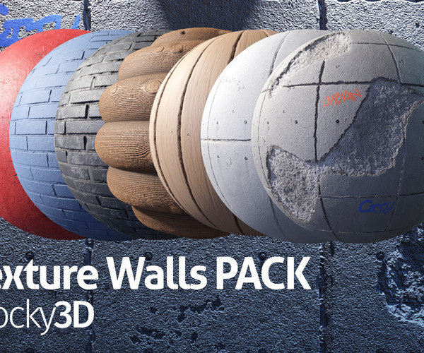 ArtStation - Texture Walls Pack - Stocky3D | Resources