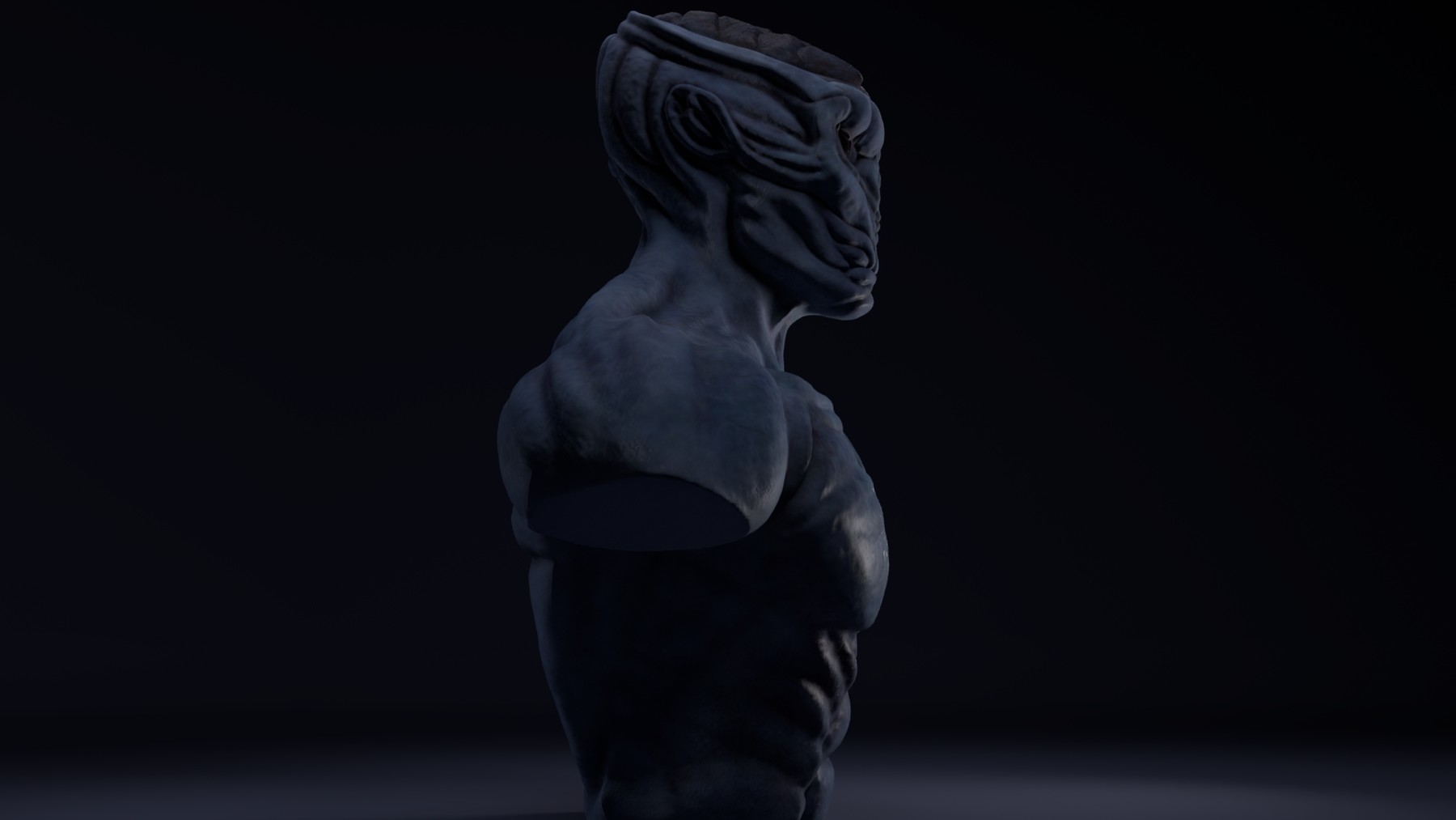 ArtStation - Alien Bust | Resources