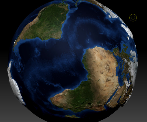 ArtStation - Earth 3D | Game Assets