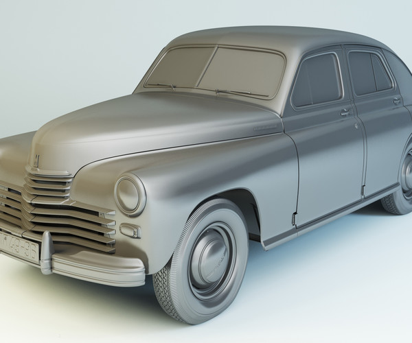 ArtStation - GAZ-M20 Pobeda | Resources