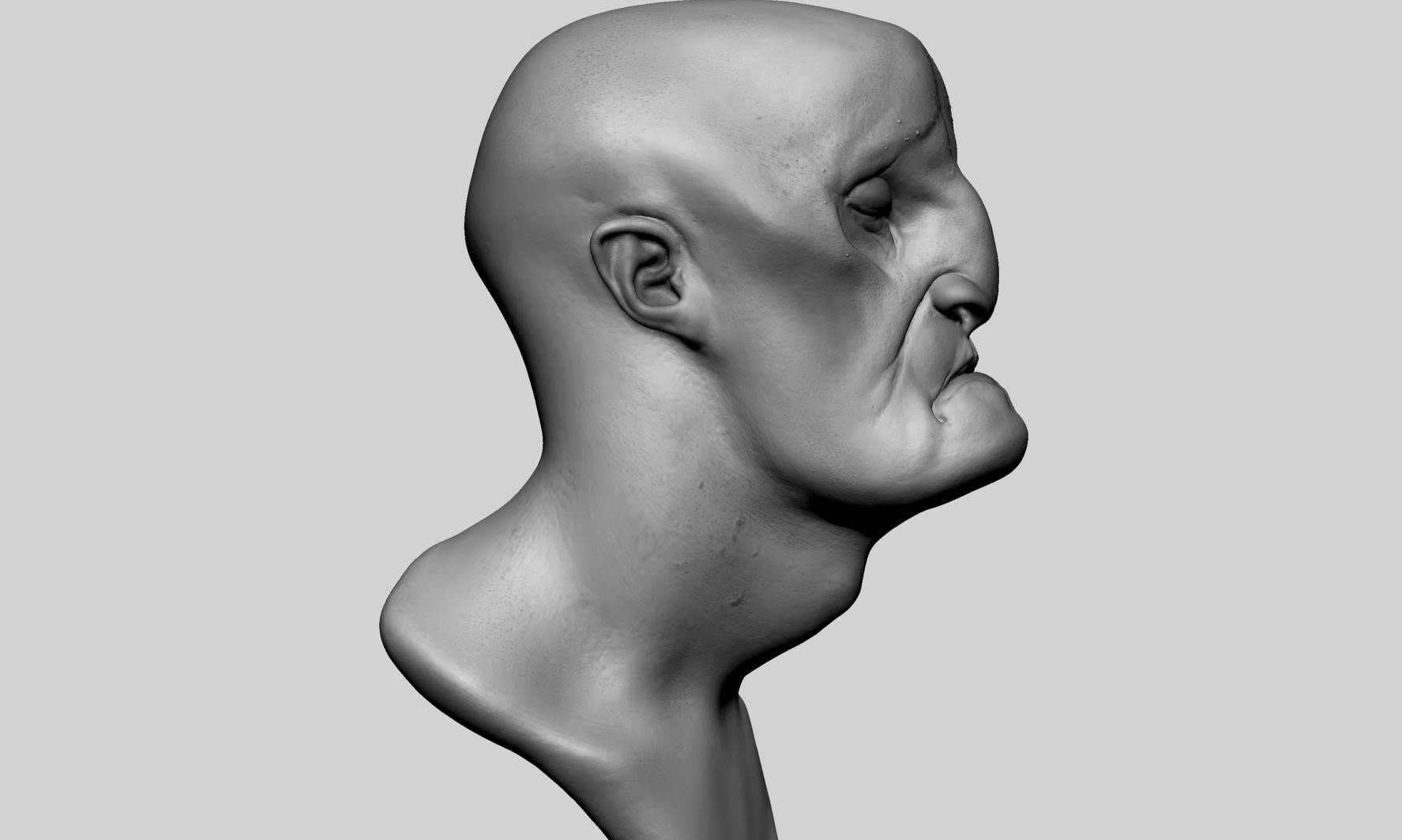 ArtStation - Curvy Creature Head | Resources