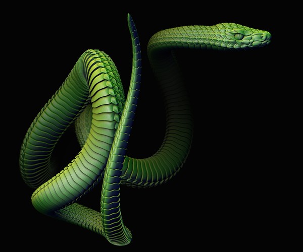 ArtStation - IMM Brush «Snake» V2 for Zbrush | Brushes