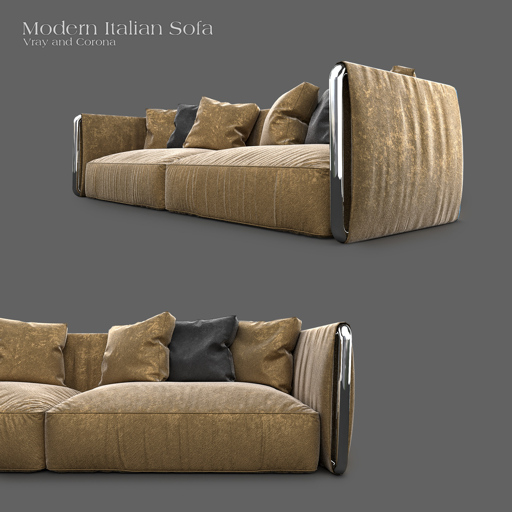 ArtStation - FlexForm Italian Sofa | Resources