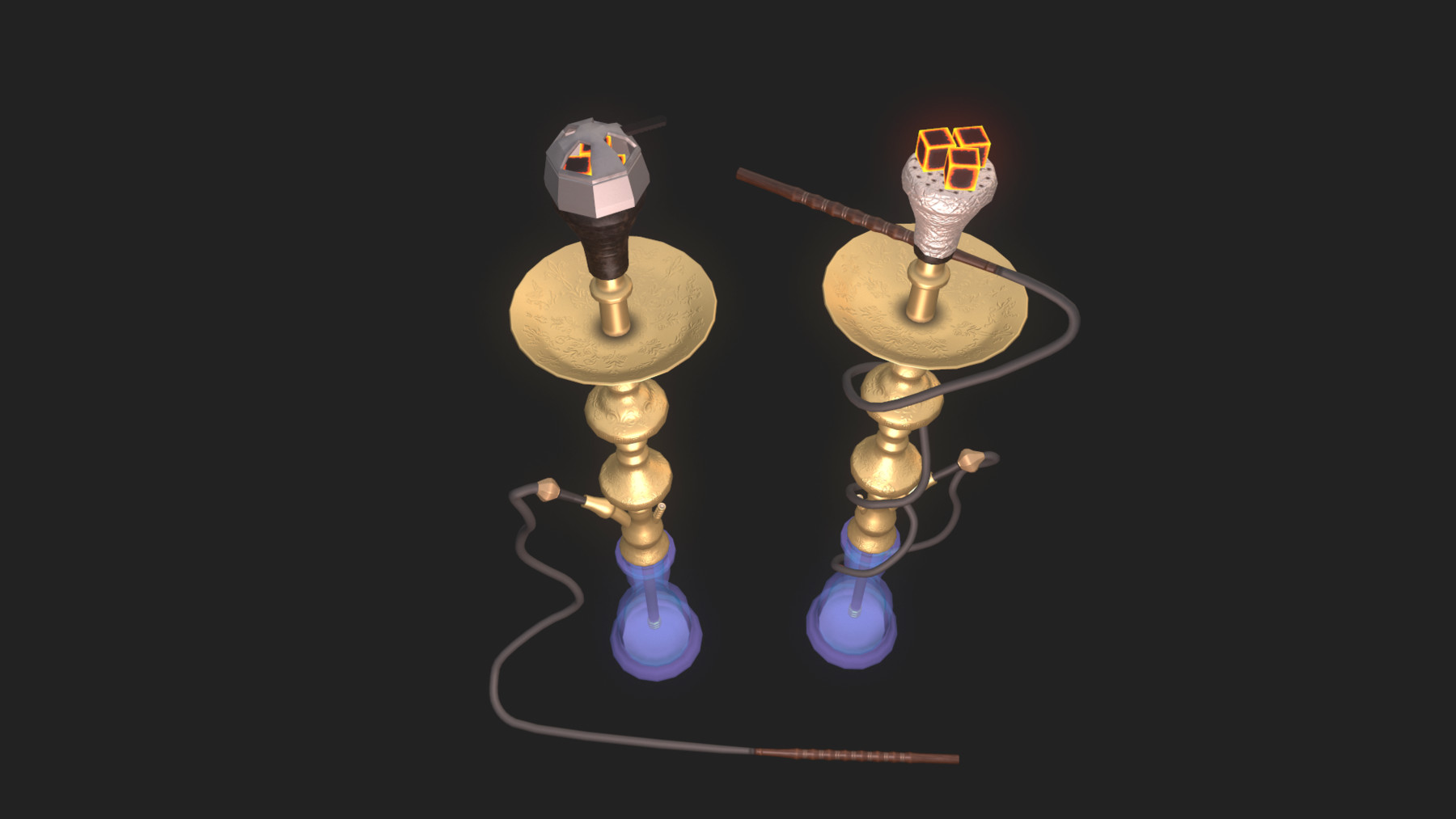 ArtStation - Hookah pack | Resources