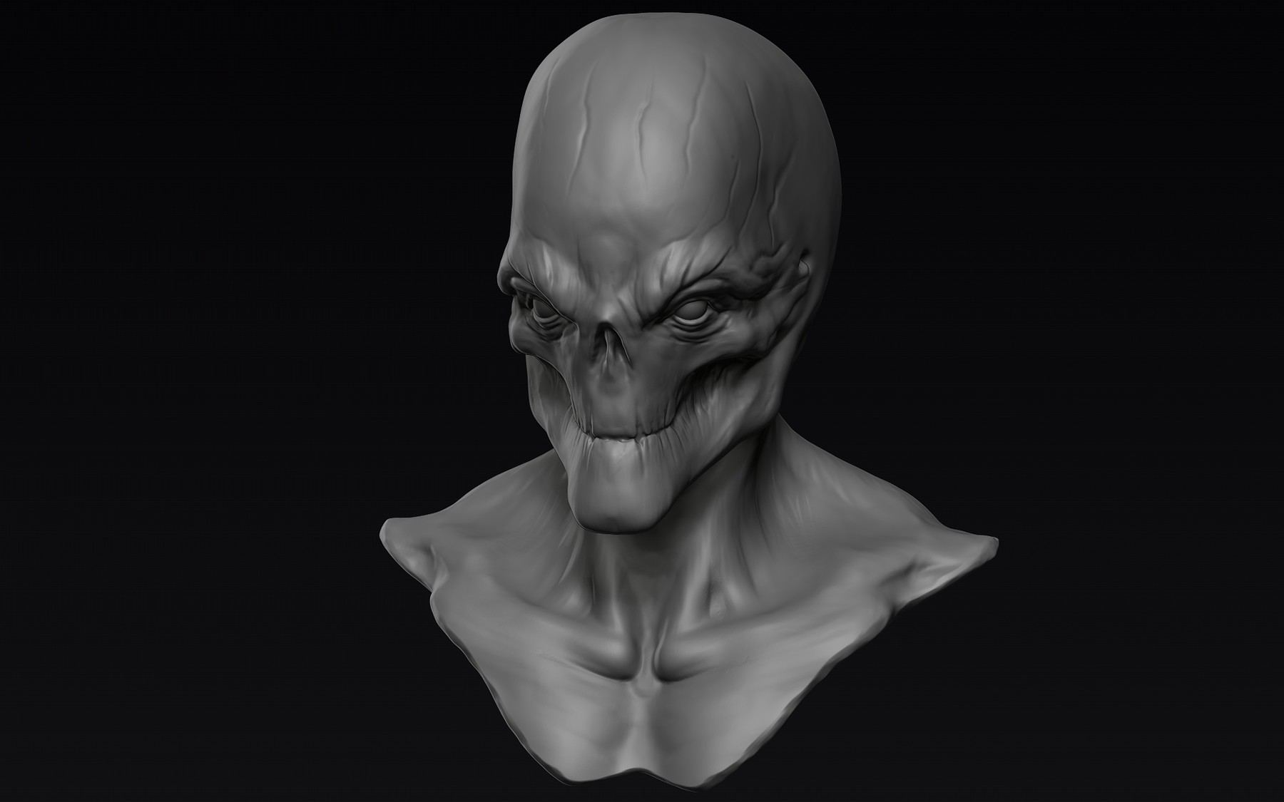 ArtStation - Alien Head 03 | Resources