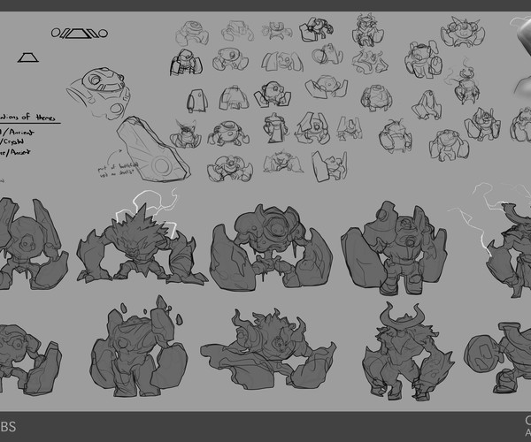 ArtStation - Character Design Tutorial: The Tank | Tutorials