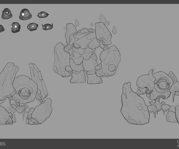 ArtStation - Character Design Tutorial: The Tank | Tutorials