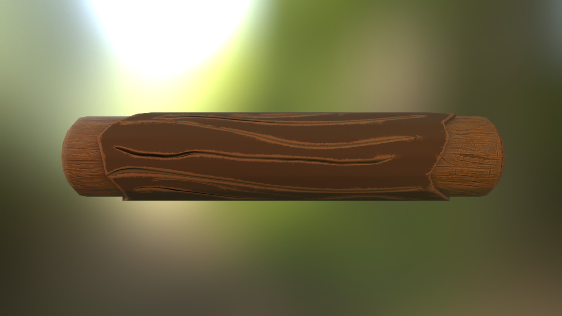 ArtStation - Stylized Log | Resources