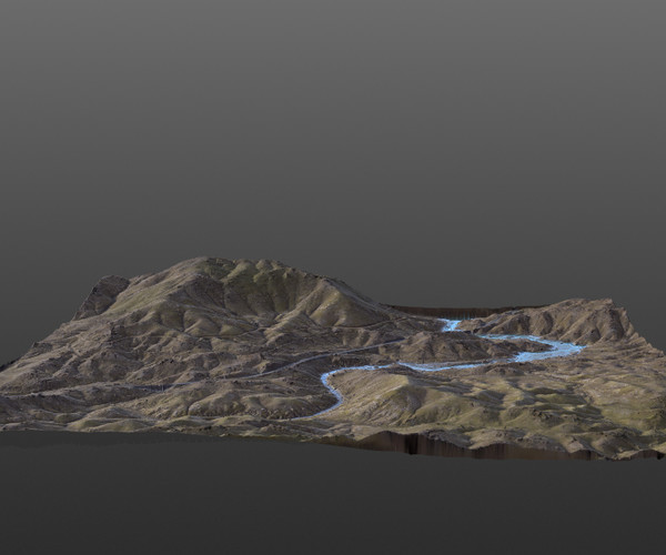 ArtStation - Valley 8K Terrain PBR Texture | Game Assets