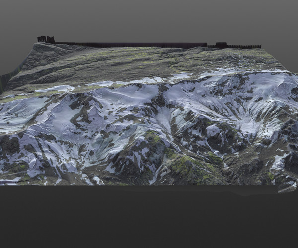 ArtStation - Snowy Terrain 8K Texture PBR | Game Assets