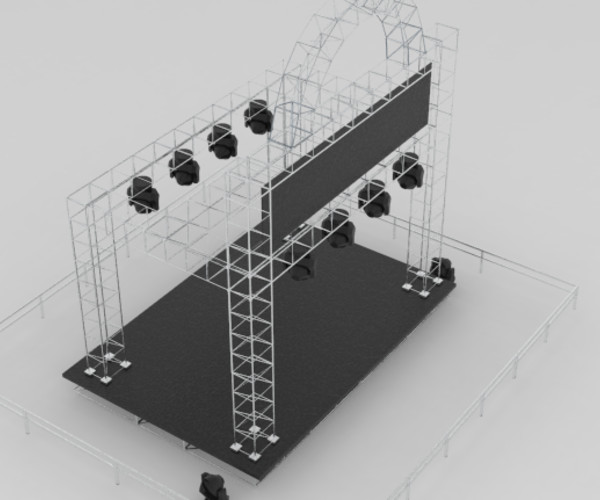 ArtStation - Stage BoxTruss | Resources