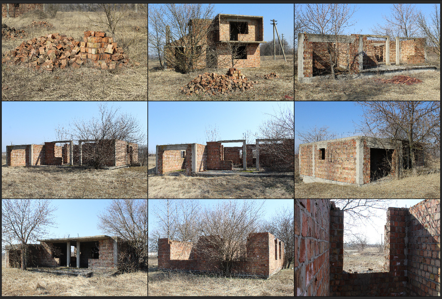 ArtStation - Abandoned and unfinished buildings Pack | Resources