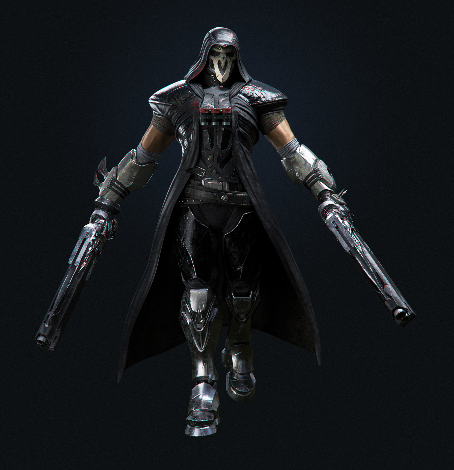 ArtStation - Reaper Fan Art Timelapse Video PART 01 (GUN) | Tutorials