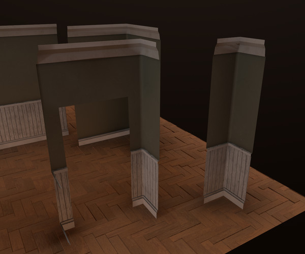 ArtStation - Modular Walls - PBR | Game Assets