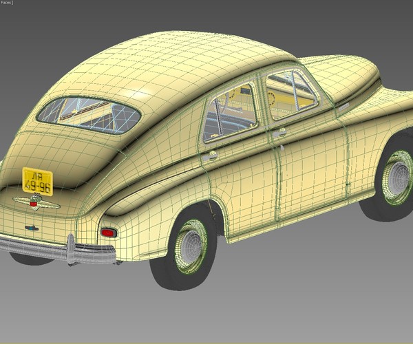 ArtStation - GAZ-M20 Pobeda | Resources