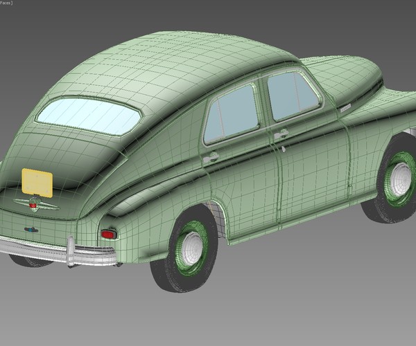 ArtStation - GAZ-M20 Pobeda | Resources