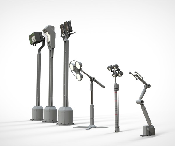 ArtStation - sci fi lighting 4 | Resources