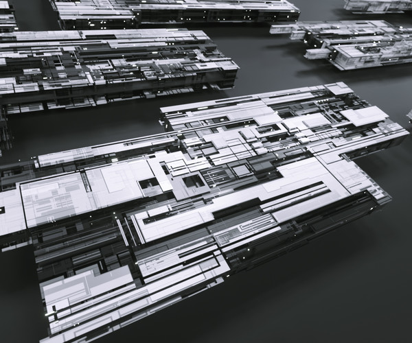 ArtStation - 3D Greebles set 2 | Resources