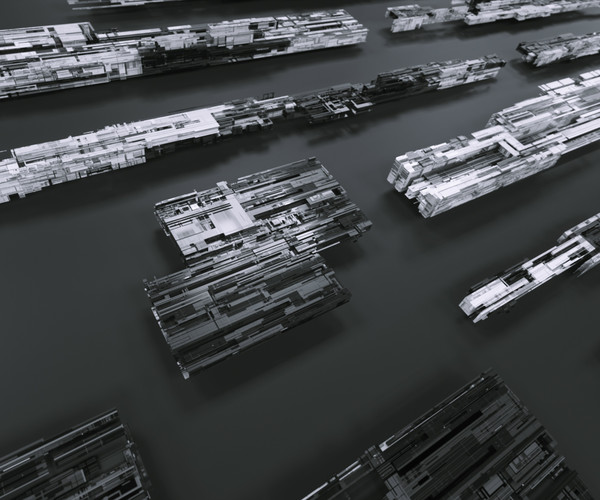 ArtStation - 3D Greebles set 2 | Resources