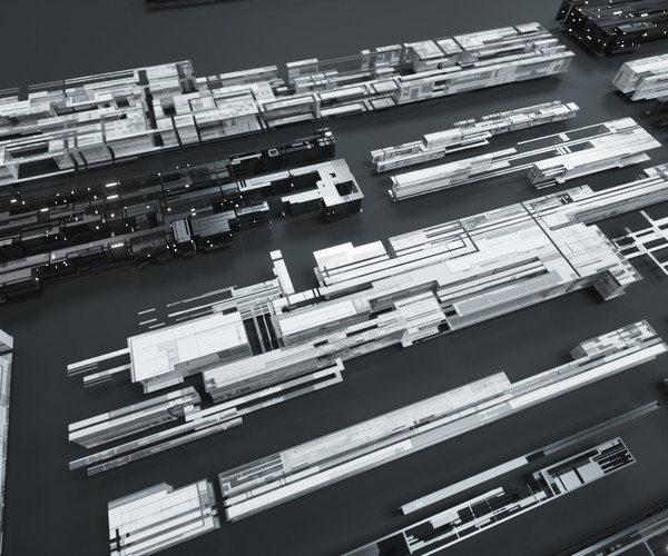 ArtStation - 3D Greebles set 2 | Resources