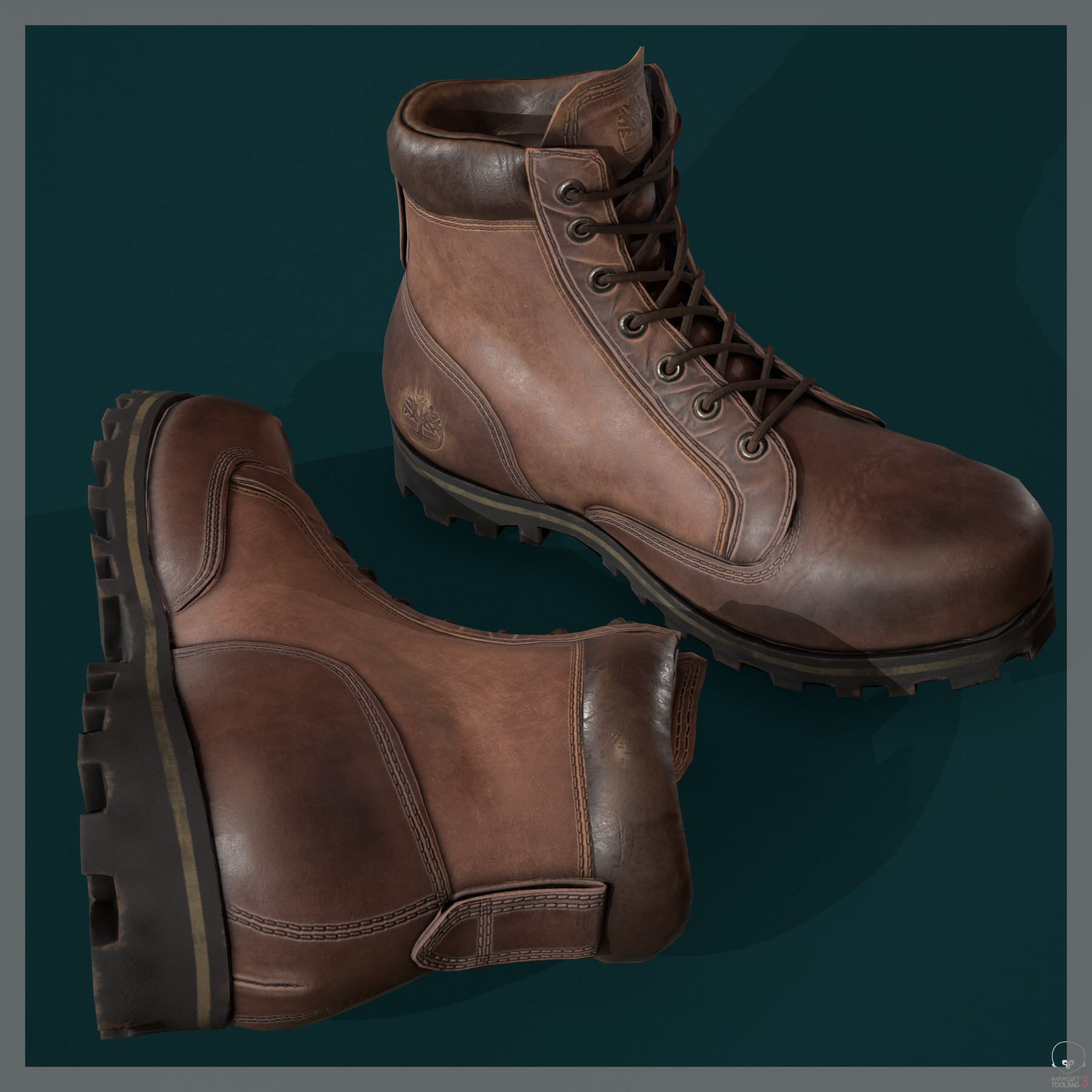ArtStation - Boots Low + Textures | Game Assets
