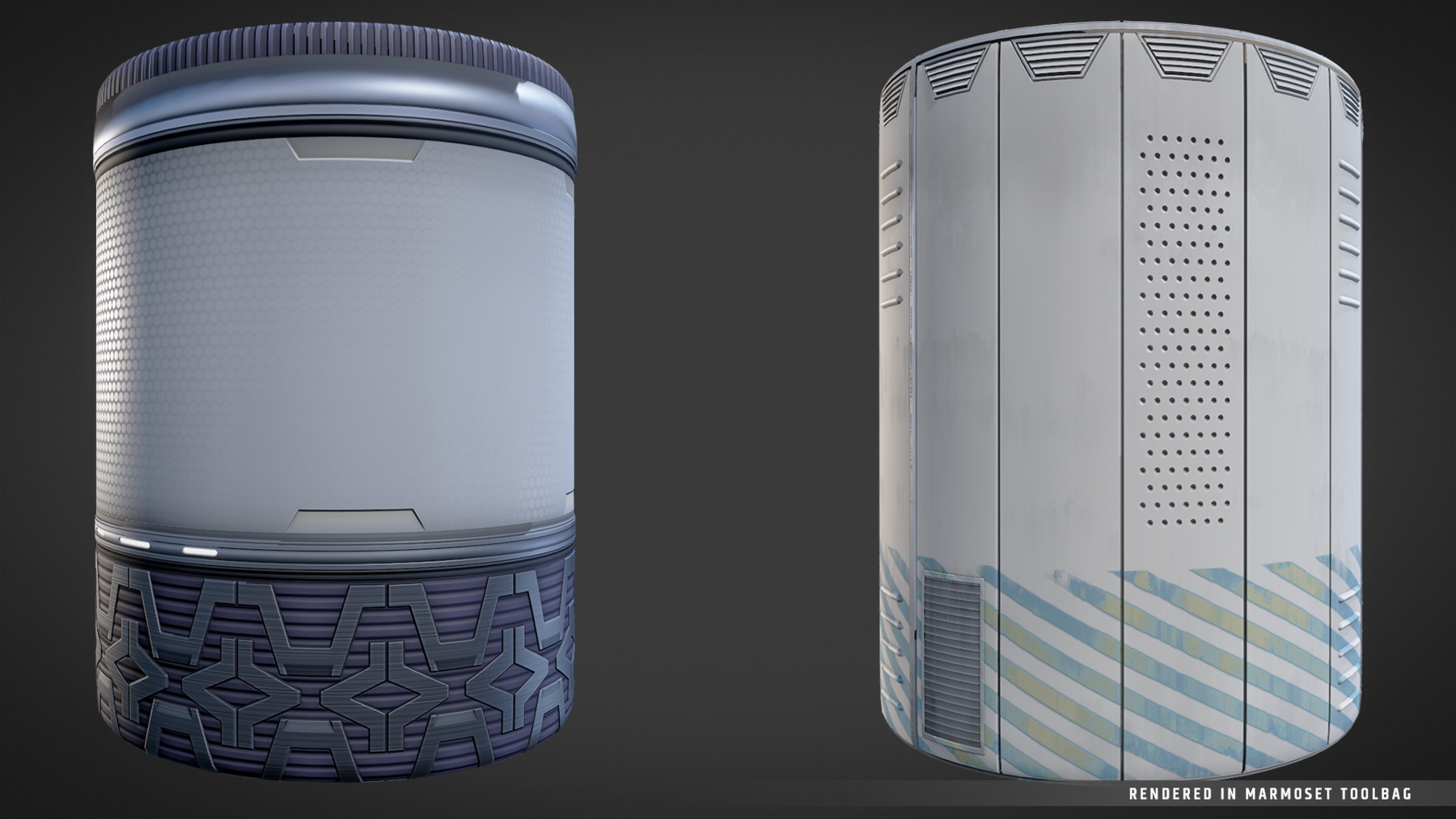 ArtStation - Sci-Fi Materials Pack | Game Assets