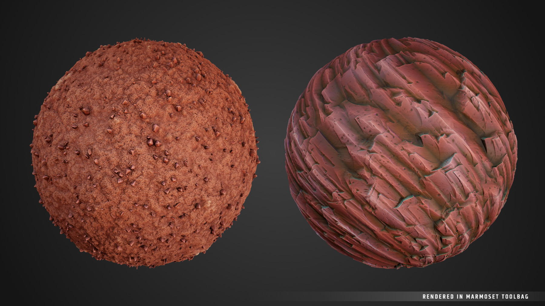 ArtStation - Stylized Mars Material Pack | Game Assets