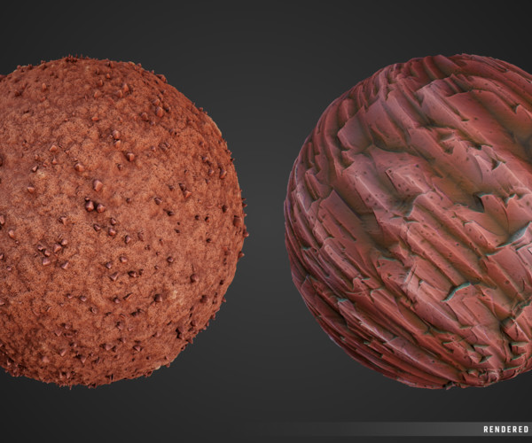 ArtStation - Stylized Mars Material Pack | Game Assets