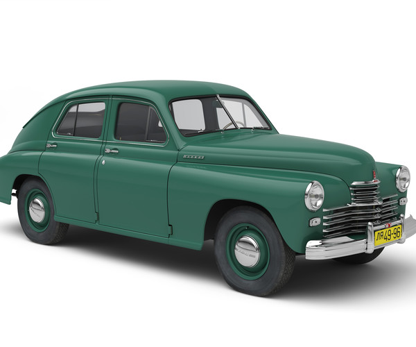 ArtStation - GAZ-M20 Pobeda | Resources