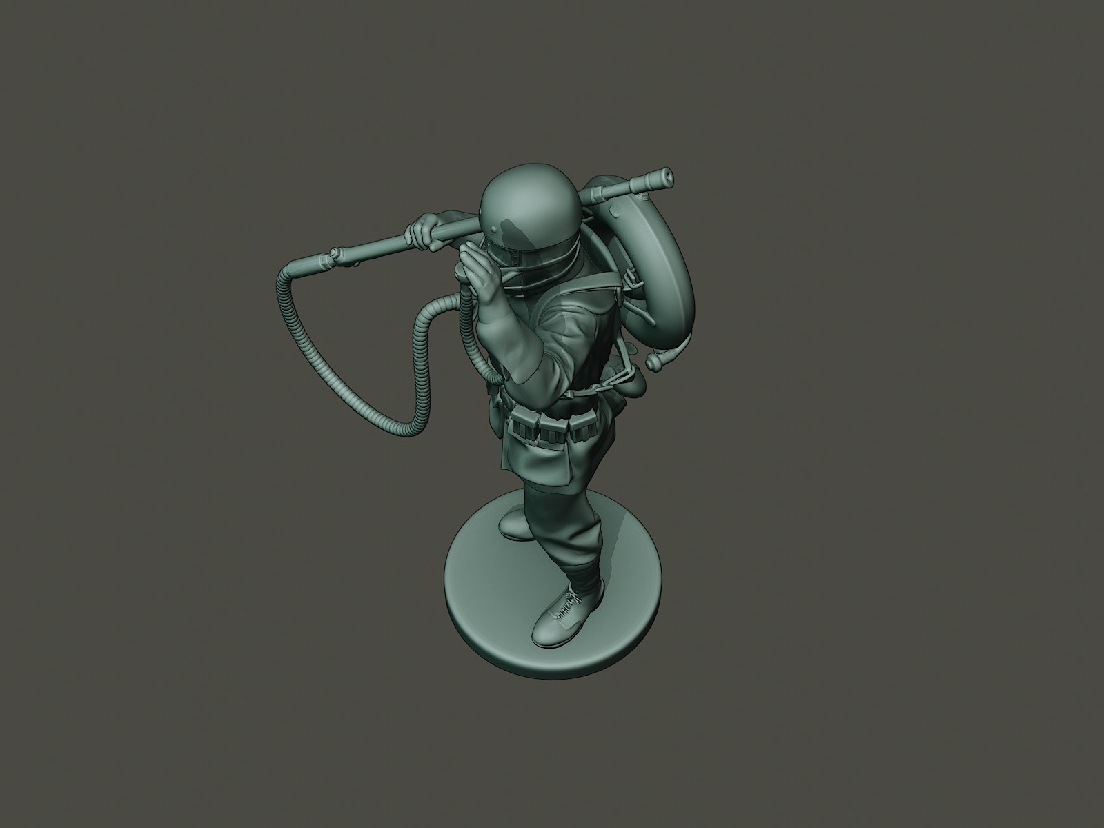 ArtStation - German soldier ww1 saluting G5 | Resources