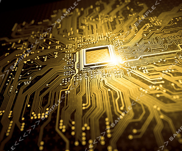 ArtStation - 3D Model Quantum processor | Resources