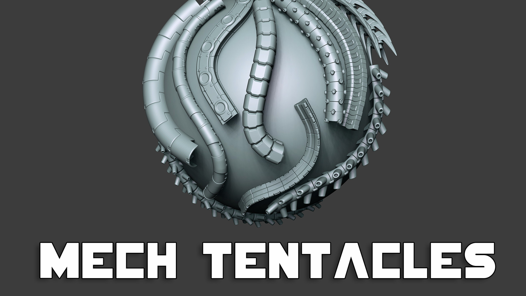 ArtStation - Mech Tentacle - IMM Brush | Brushes