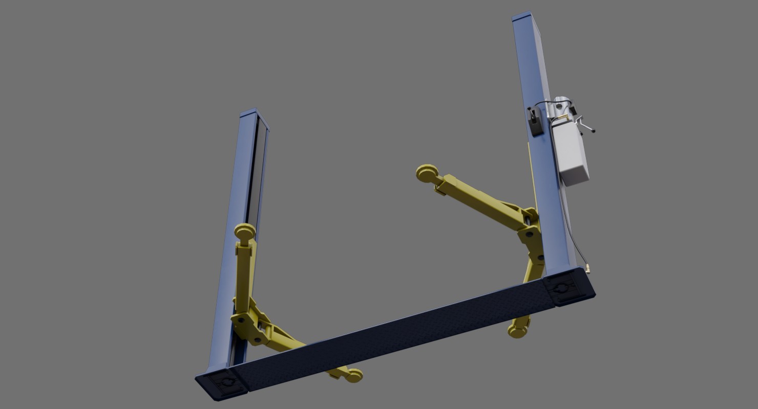 ArtStation - Two Post Lift 1A | Resources