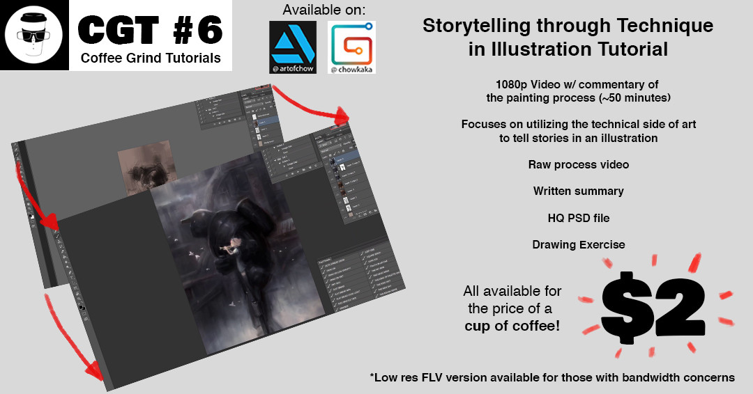 ArtStation - CGT #6: Storytelling Through Technique in Illustration Tutorial | Tutorials