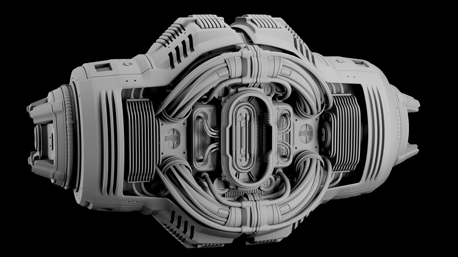 ArtStation - Sci Fi CORE C1 KITBASH ELEMENT 3D model | Resources