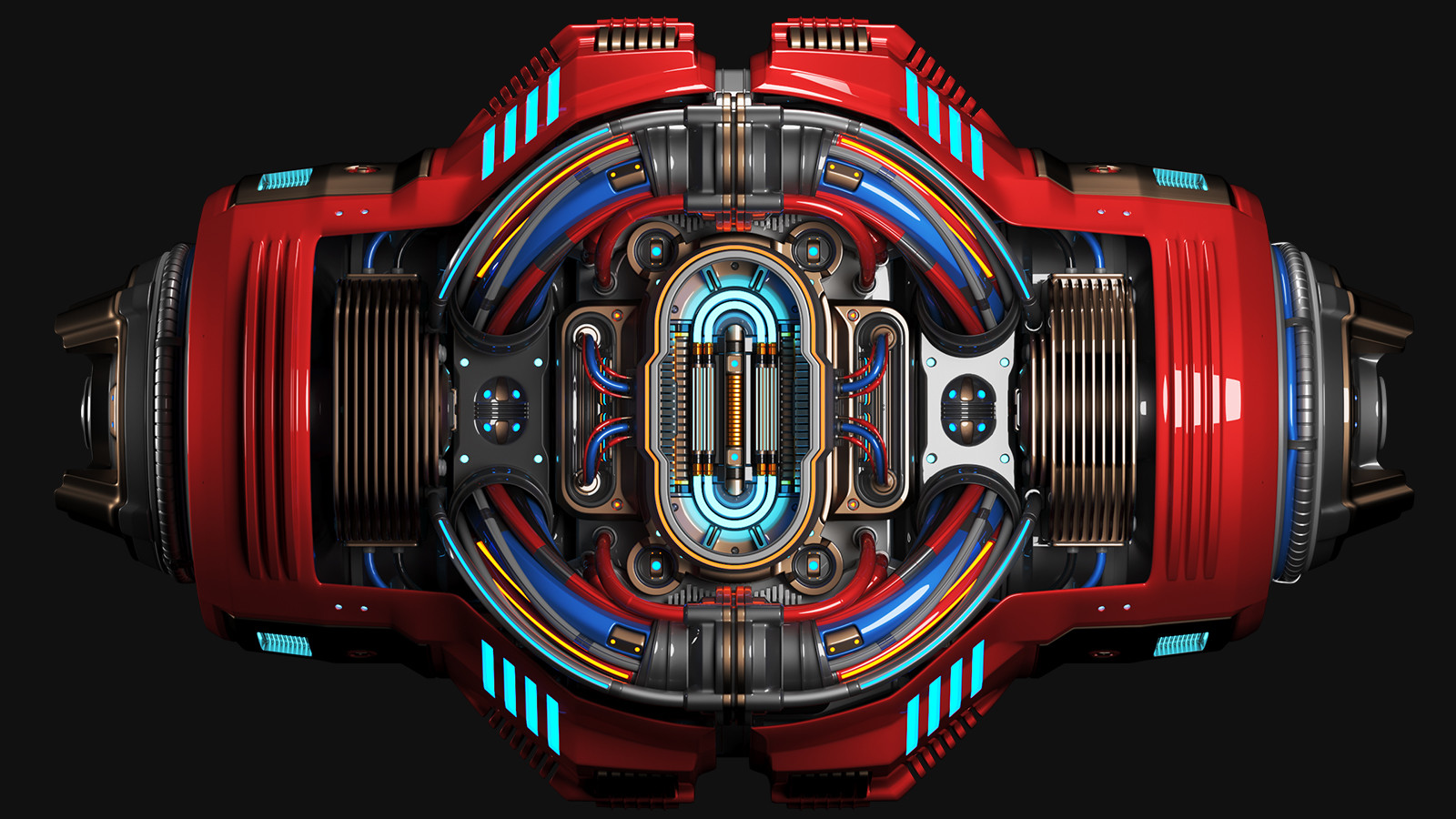 ArtStation - Sci Fi CORE C1 KITBASH ELEMENT 3D model | Resources