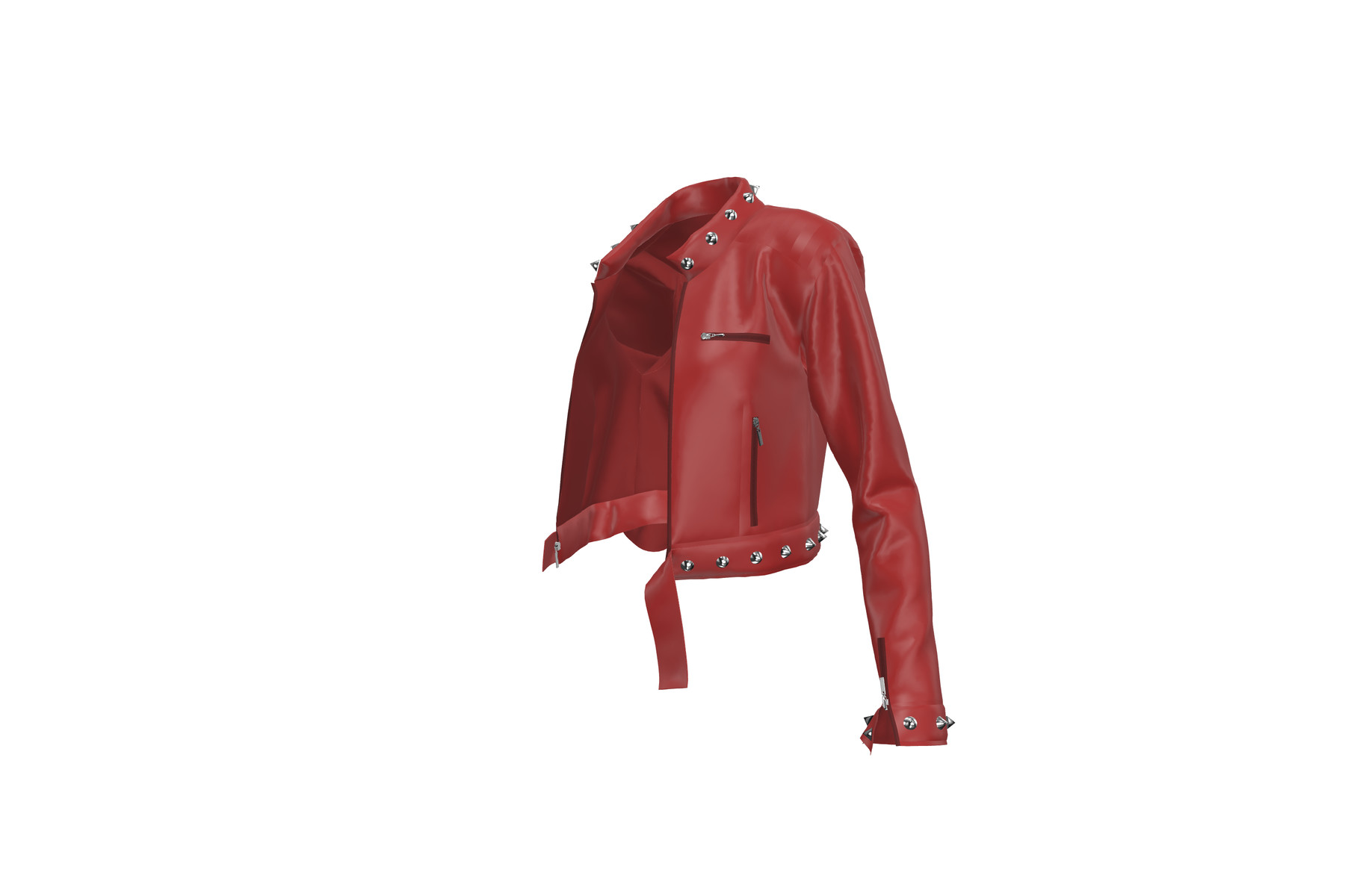 ArtStation - leather jacket/ Marvelous Designer & CLO3d Project | Game ...